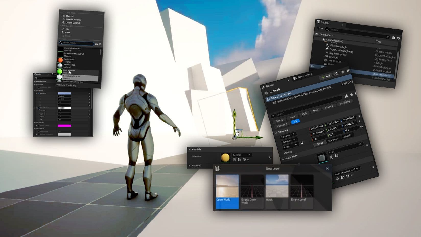 Blockout | Concept Art in Unreal Engine 5 | Learn Squared