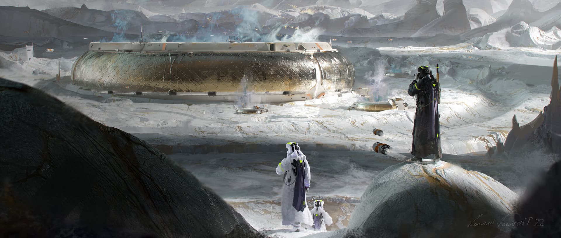 Dynamic Concept Art II | Louis Laurent | Learn Squared