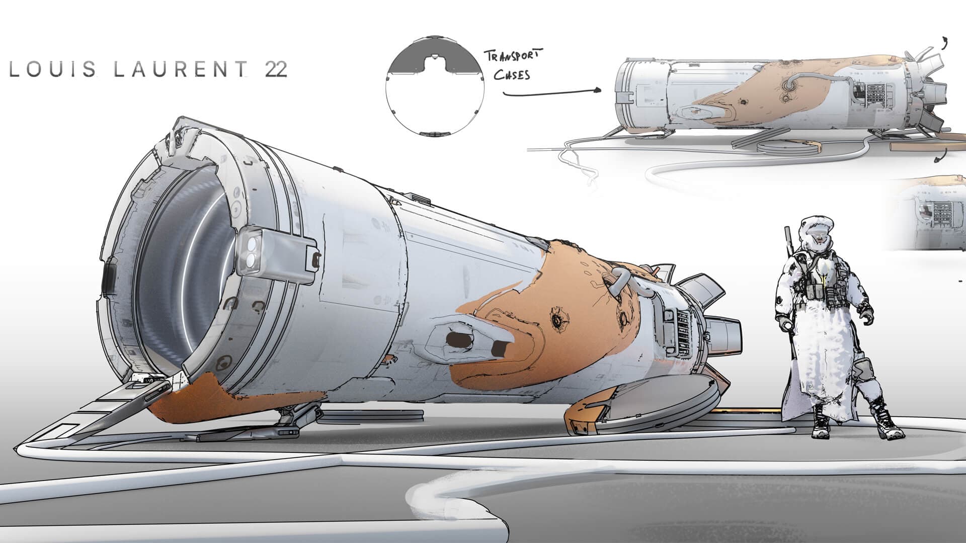 Dynamic Concept Art II | Louis Laurent | Learn Squared